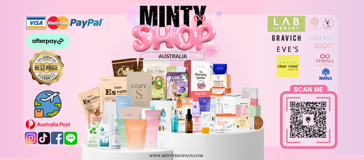 Mintyshop Australia | Authentic Thai Beauty, Skincare & Wellness